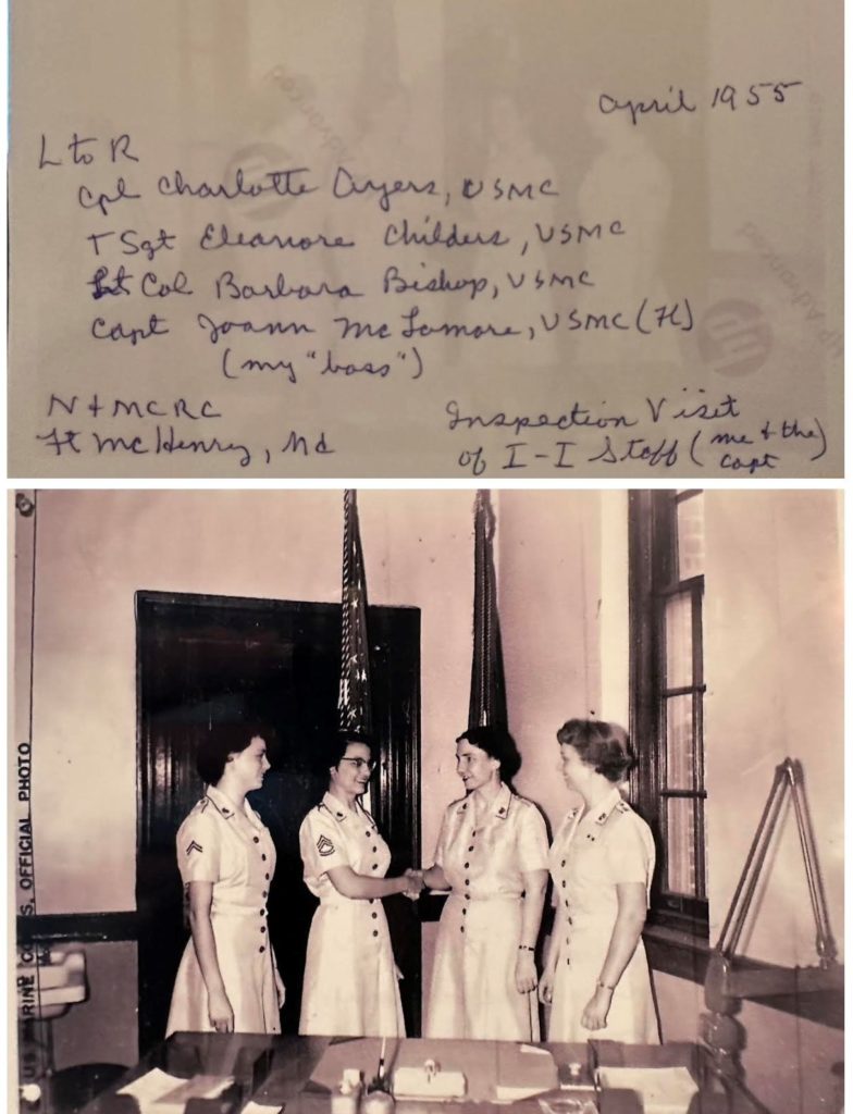 Charlotte M. Ayers - Women Marines Association